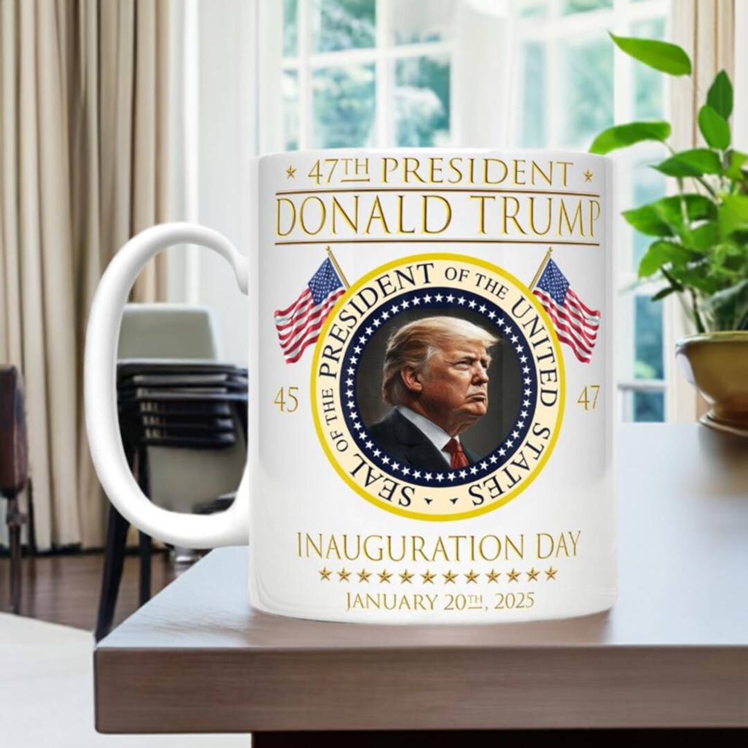 Trump Inauguration Mugs (4 Styles) - Etsy