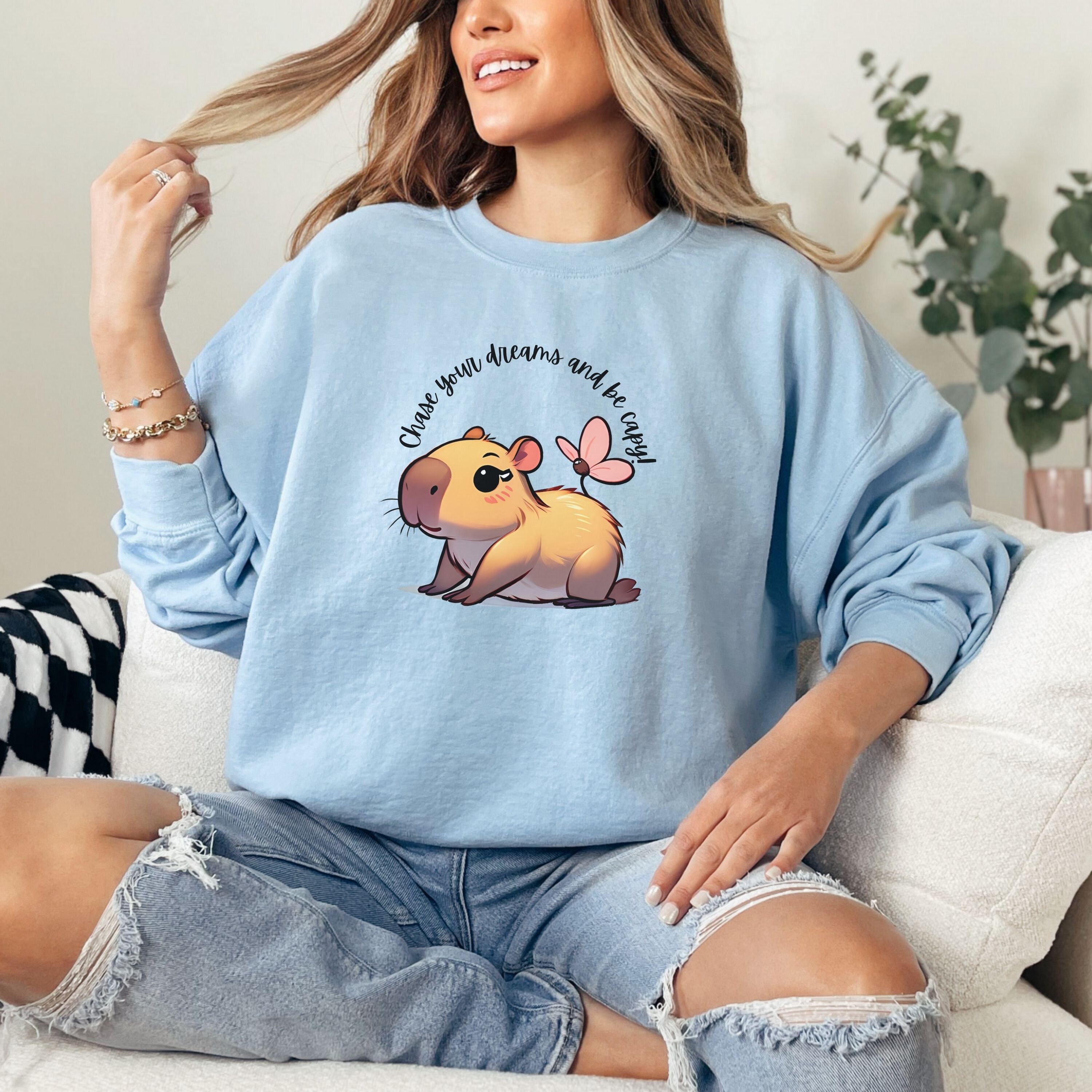 Capybara Animated Capy Bara, Cute Capybara Gift, Capybara Animal Lover ...