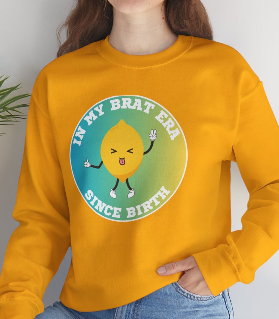 Brat Era, in My Brat Era Since Birth, Retro Sweatshirt, 1980s Inspired ...