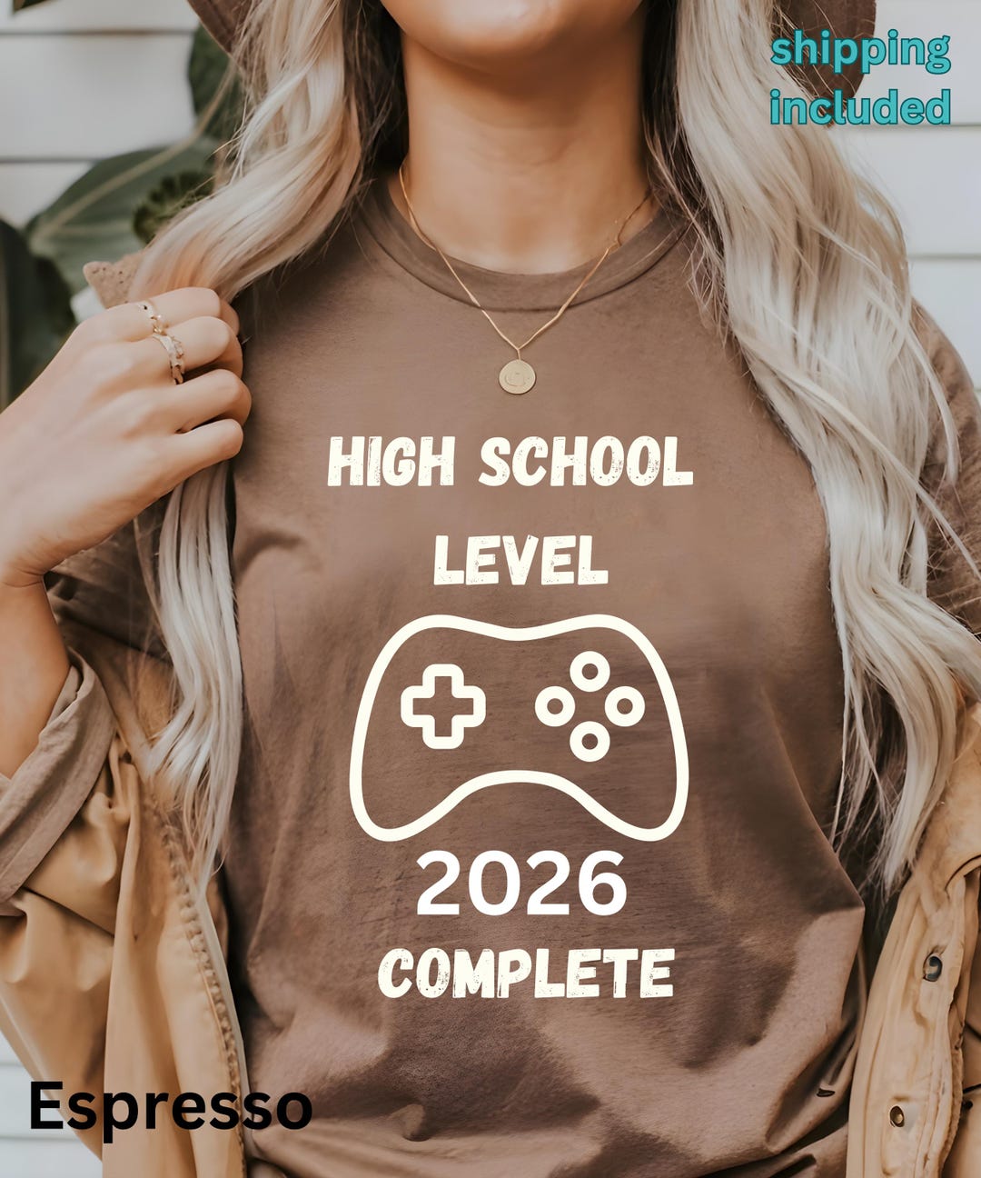 High School Graduation Gamer Tee Level 2026 Complete - Etsy