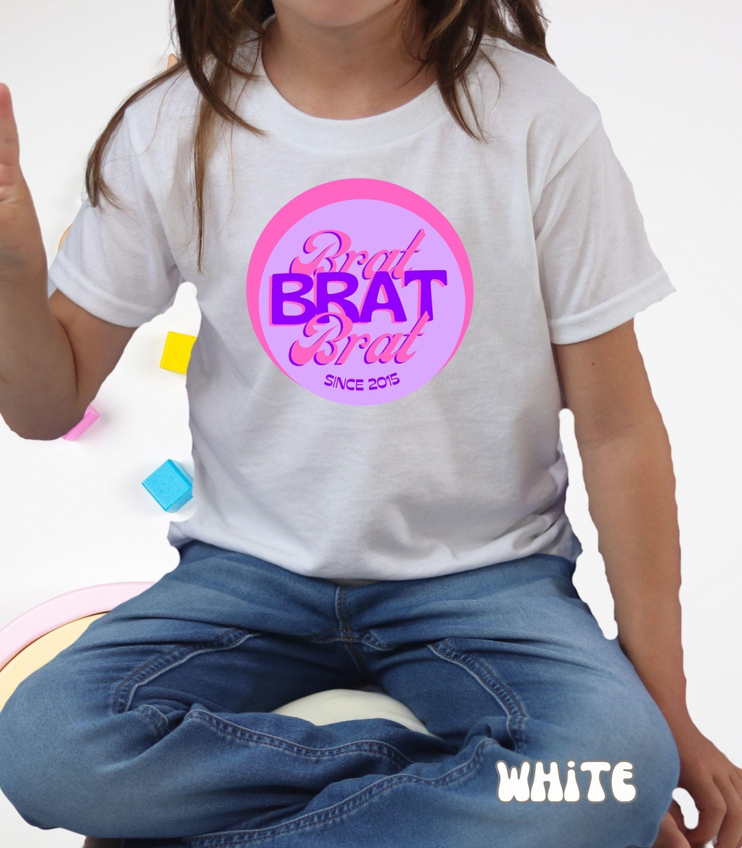 Brat Brat Brat Kids T-shirt – Funny Sassy Toddler or Child Gift Shirt ...