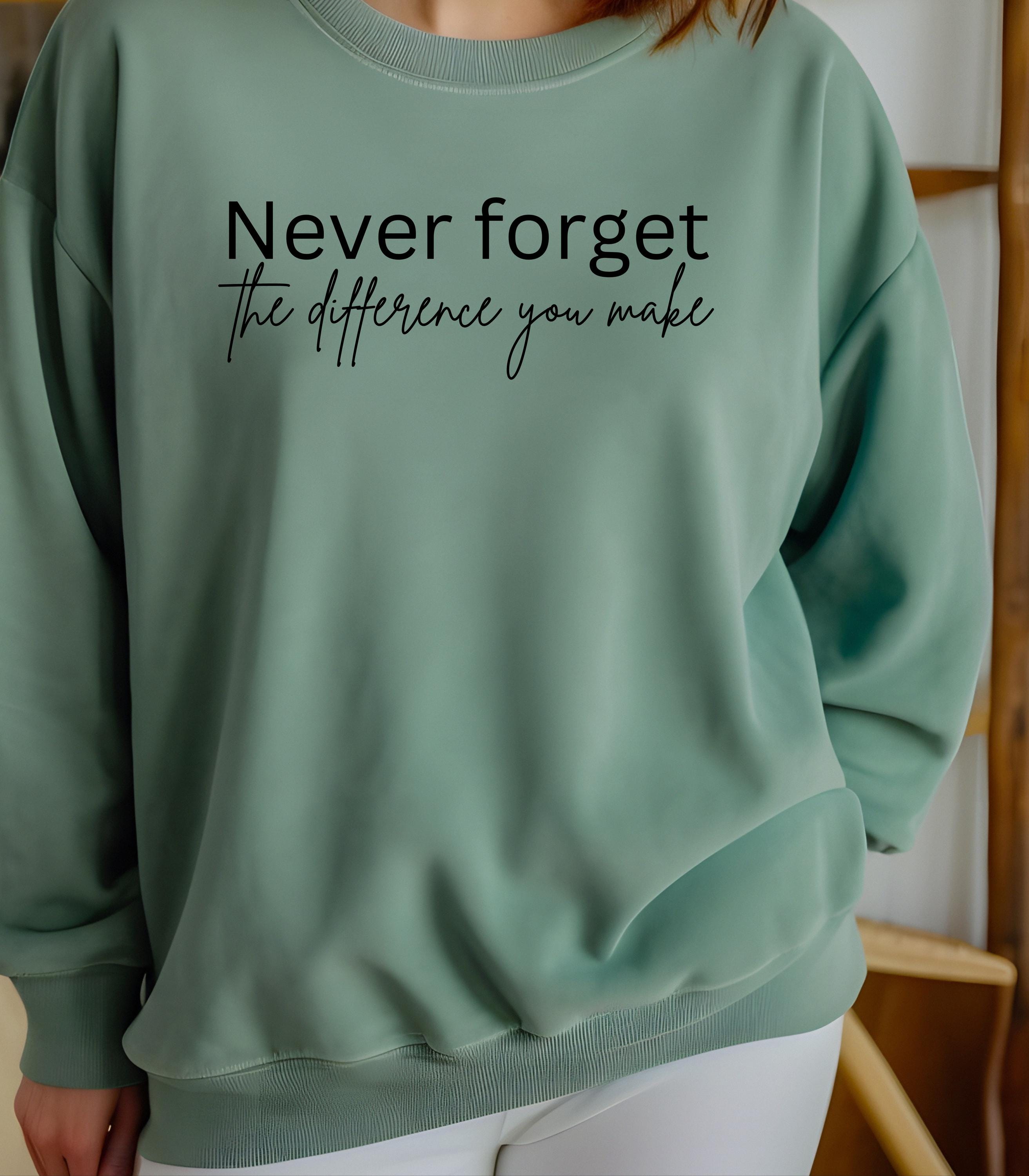 Inspirational-motivational-encouraging Unisex Comfort Colors Sweatshirt ...