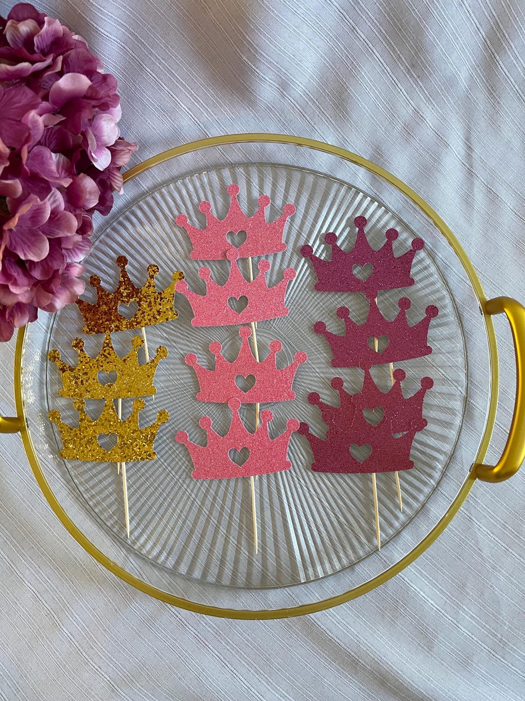 Cupcake Toppers | Princess Theme - Etsy