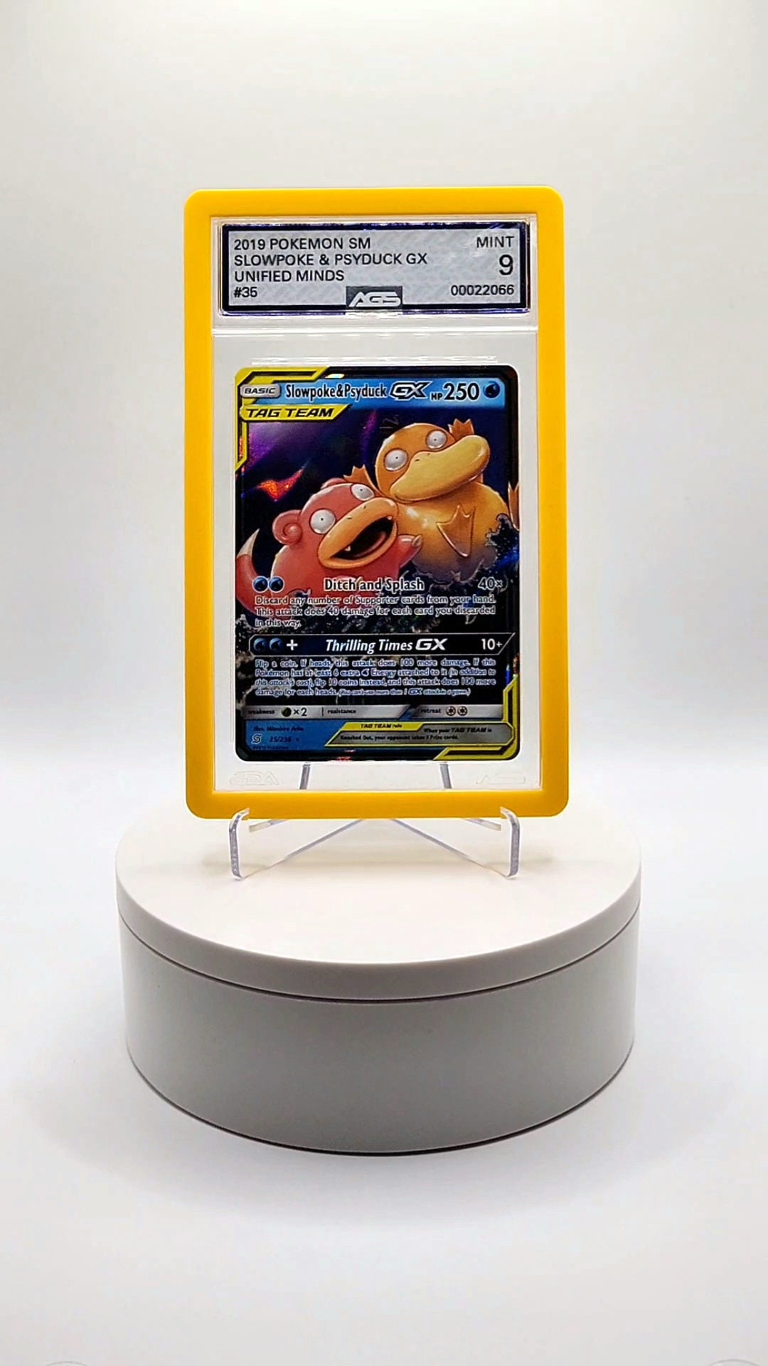 Graded Card AGS Bumper Slab Cases - Ultimate Protection Against Dents ...
