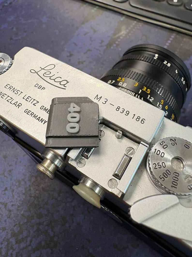 Camera Hot Shoe With ISO Numbers, Set of 7, Film Camera Gift - Etsy