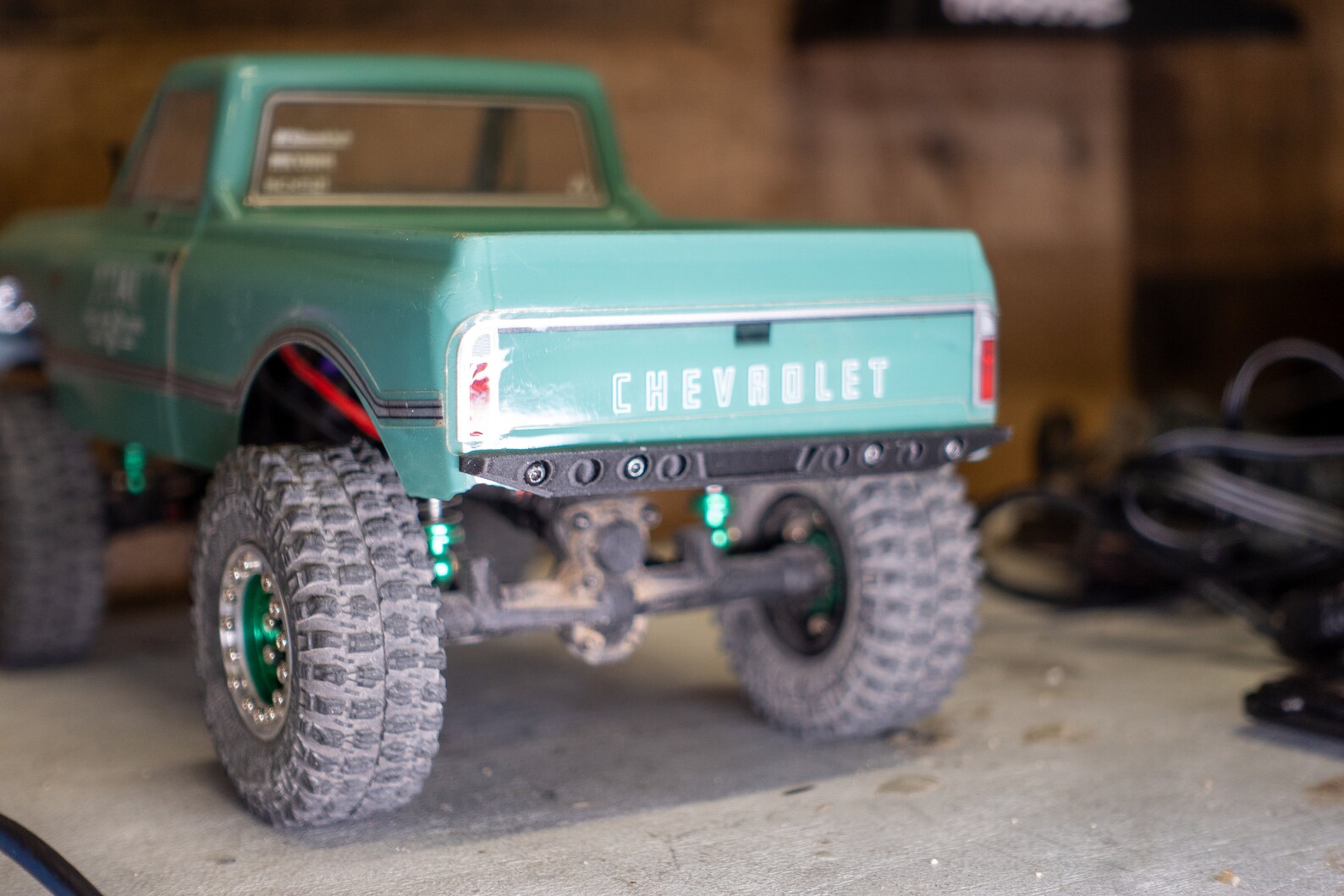 Custom 3D Printed Axial SCX24 C10 Front & Rear Bumper Upgrade Set ...