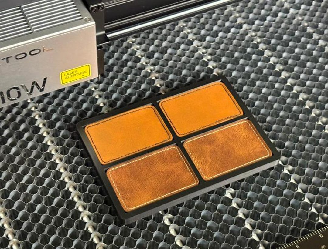 Xtool 3x2 Leather Patch Jig, 3D Printed Jig, Laser Engraver Jig - Etsy