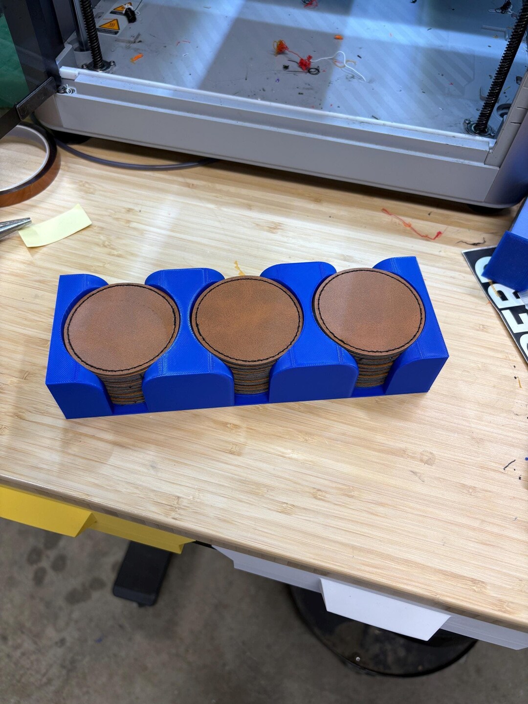 2.5" Leather Patch Storage Organizer – Holds 60+ Engravable Patches - Etsy