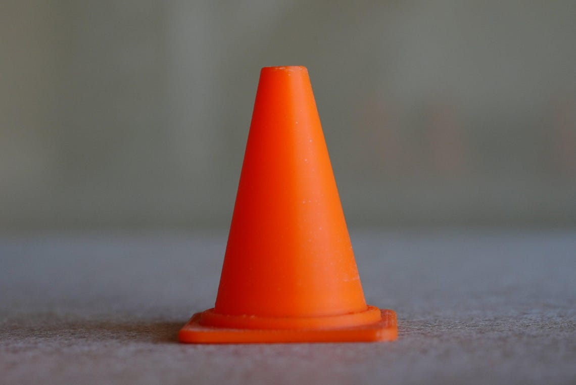 Stackable RC Mini Traffic Cones – Set of 4 Racing Course Accessories - Etsy