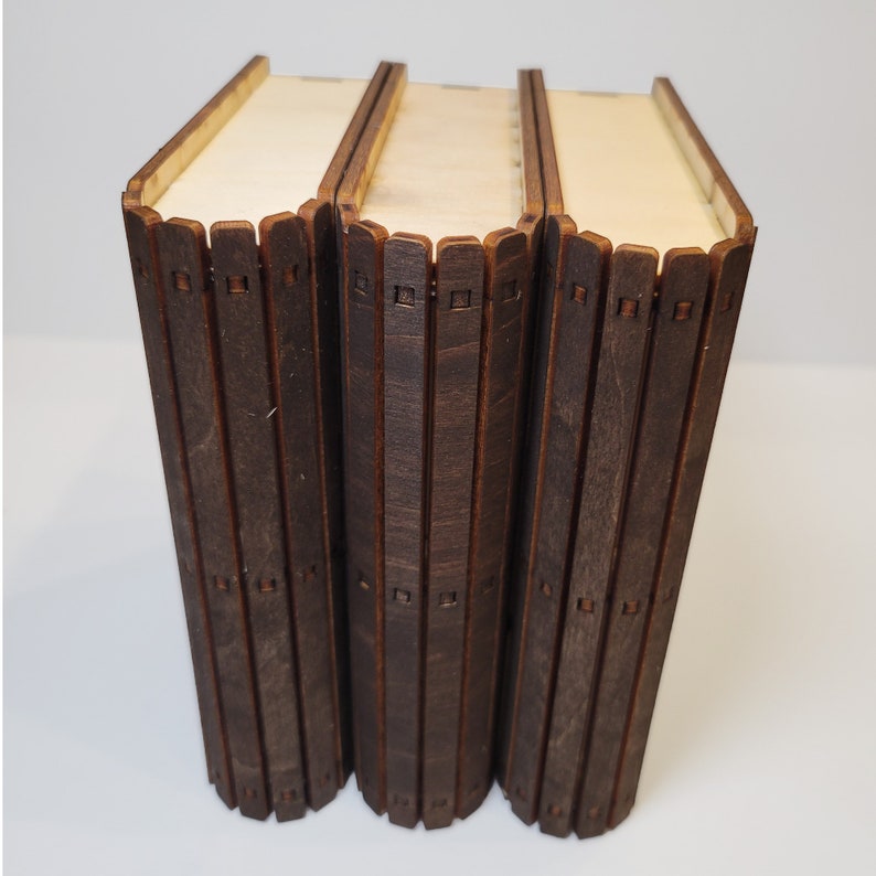 Personalized Wood Book Box, Book Shaped Storage Box, Coffee Table Decor ...