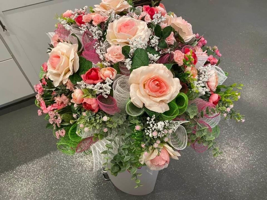 Headstone Topper Will Be Customized for You With Your Choice of Colors ...