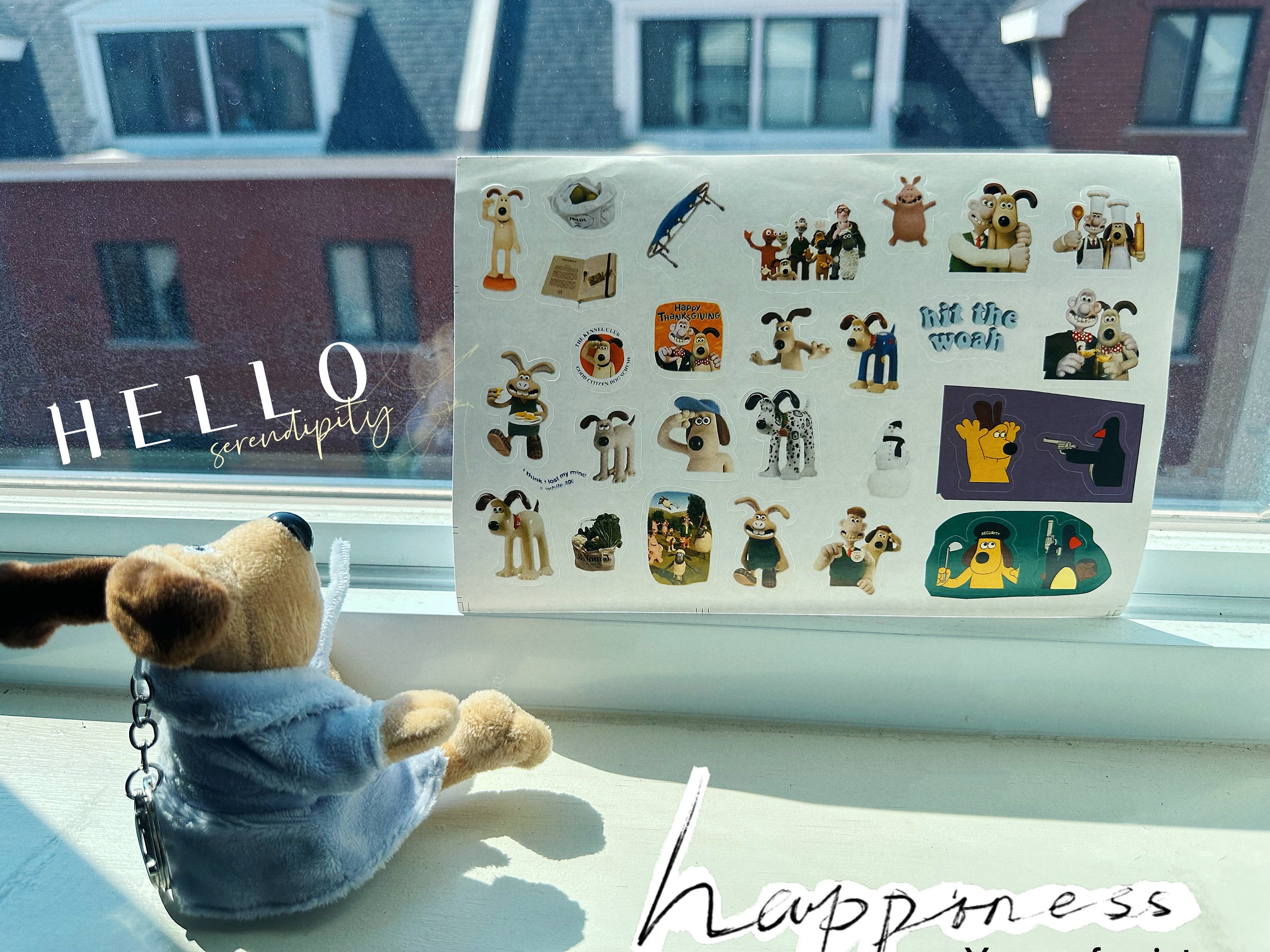 Wallace & Gromit Paper Stickers 2 Sheets Cartoon Stickers - Etsy