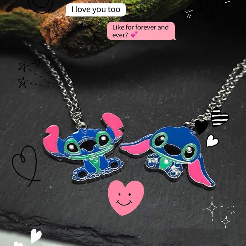 Stitch Bff Necklace - Etsy