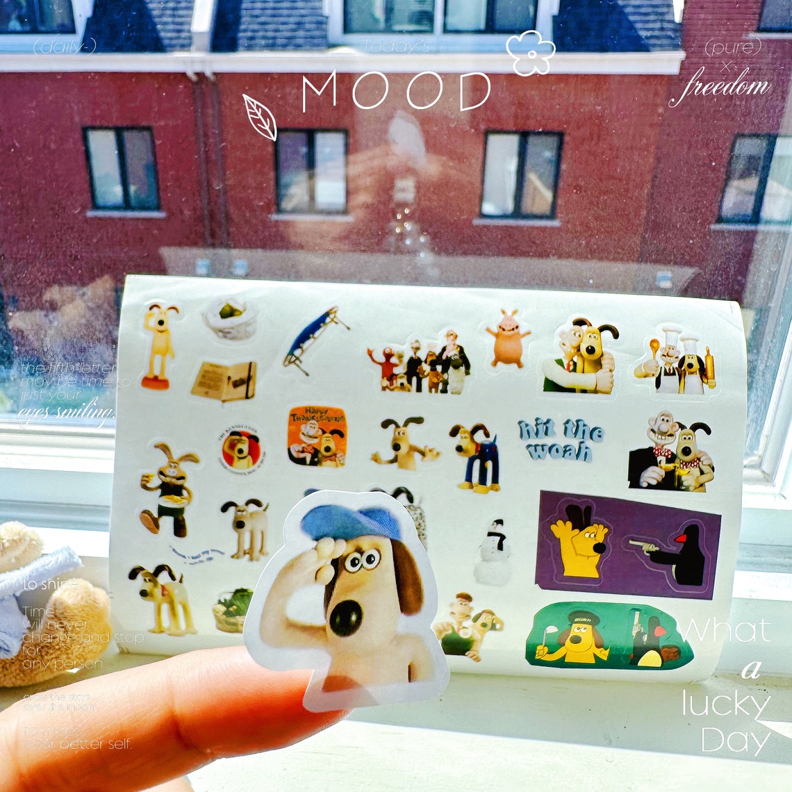 Wallace & Gromit Paper Stickers 2 Sheets Cartoon Stickers - Etsy