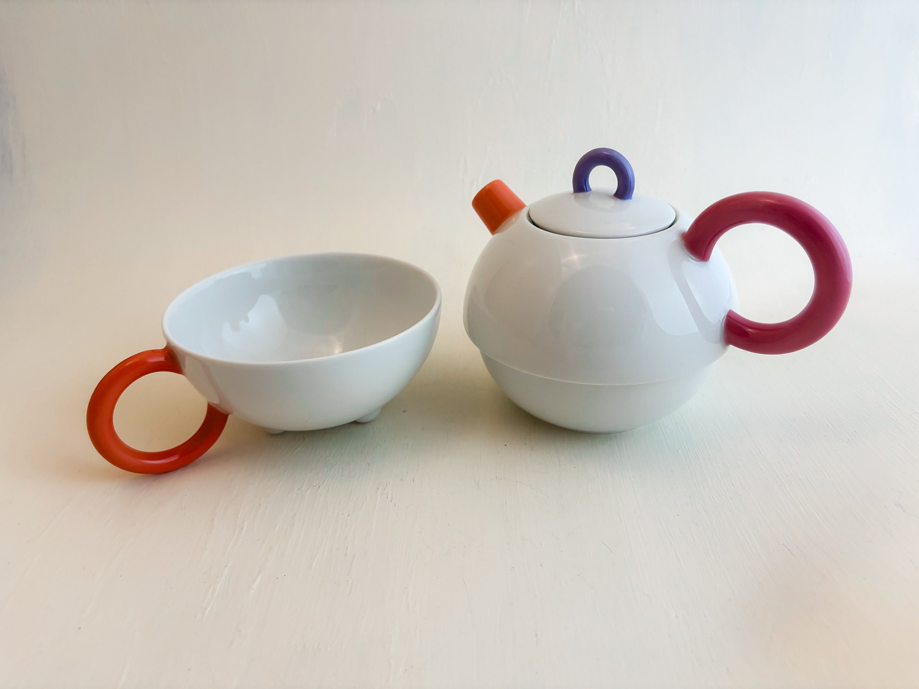 Teapot and Teacup Set - Matteo Thun Fantasia 'tea for One' Design Tea ...