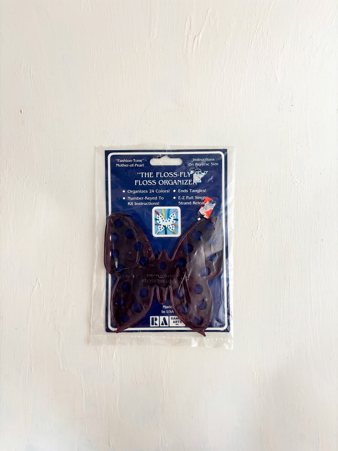 Ramco Butterfly "the Floss-fly" Embroidery Floss Organizer "fashion ...