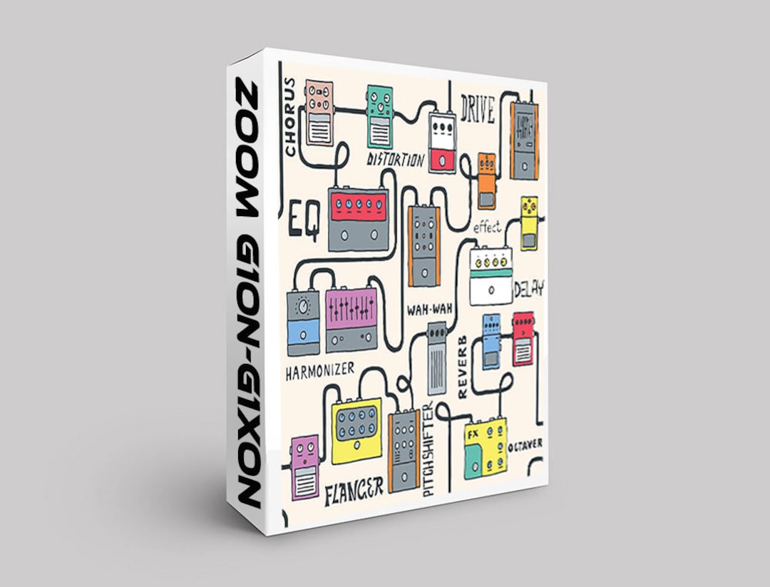 1,100 ZOOM G1on-g1xon Multi Effects Patches. Tone Preset Library - Etsy