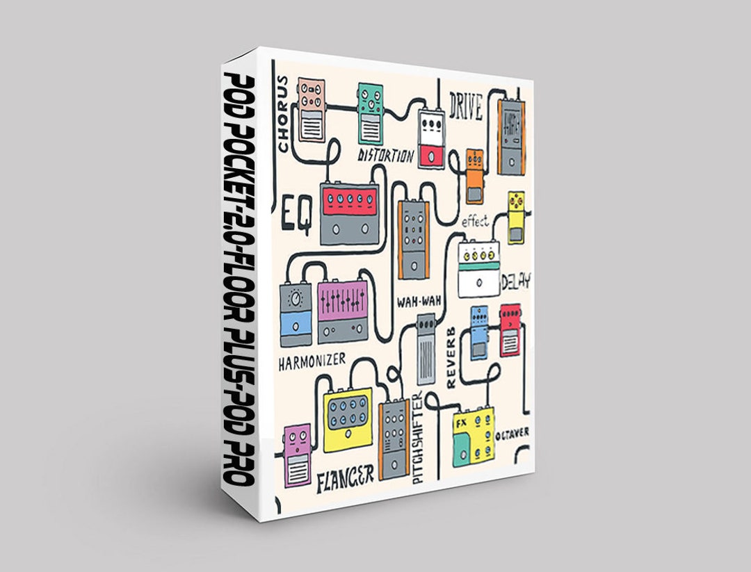 11,000 Patches Line6 Pocket POD - POD 2.0 - Pod Floor Plus - POD Pro ...