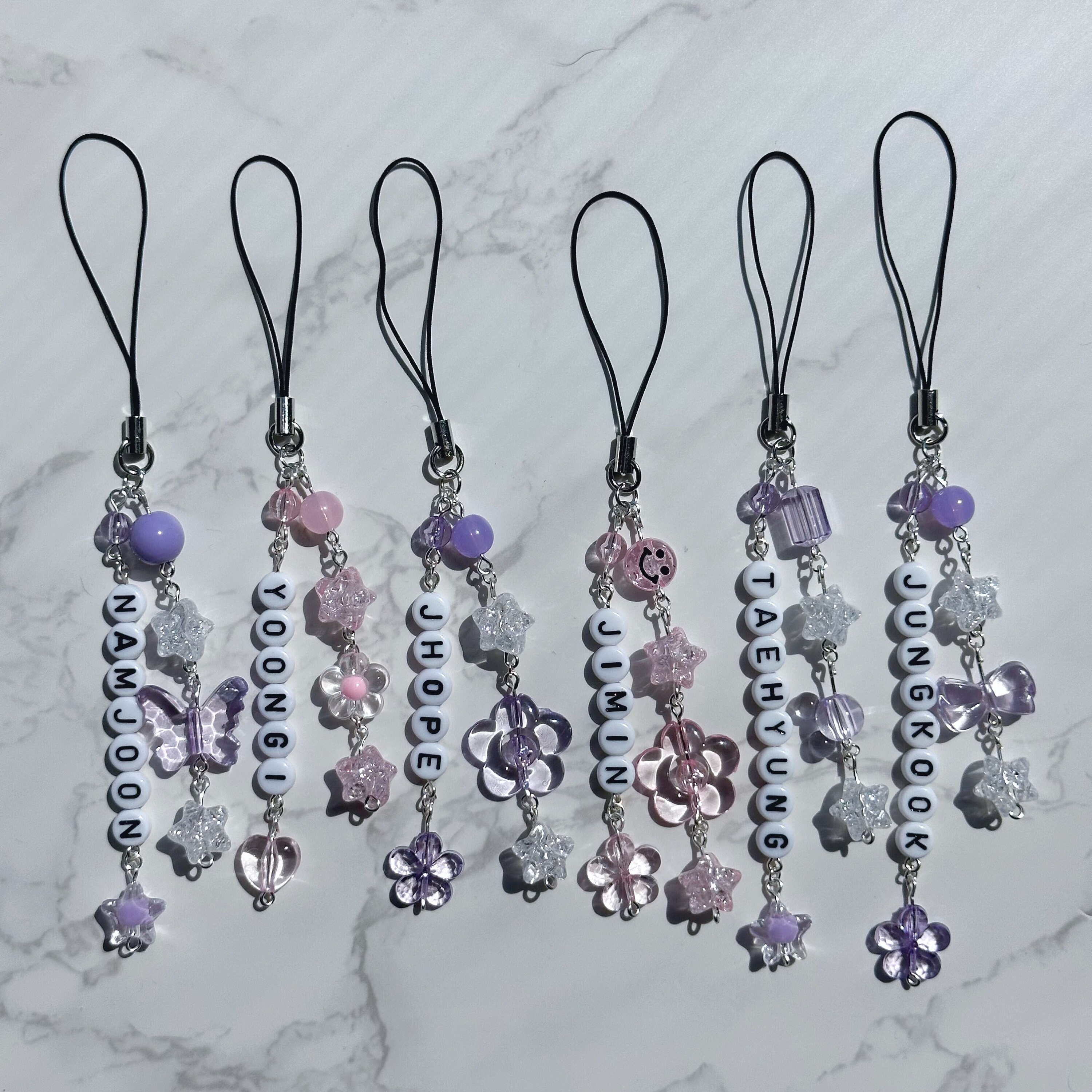 BTS Bias Phone Charm - Etsy