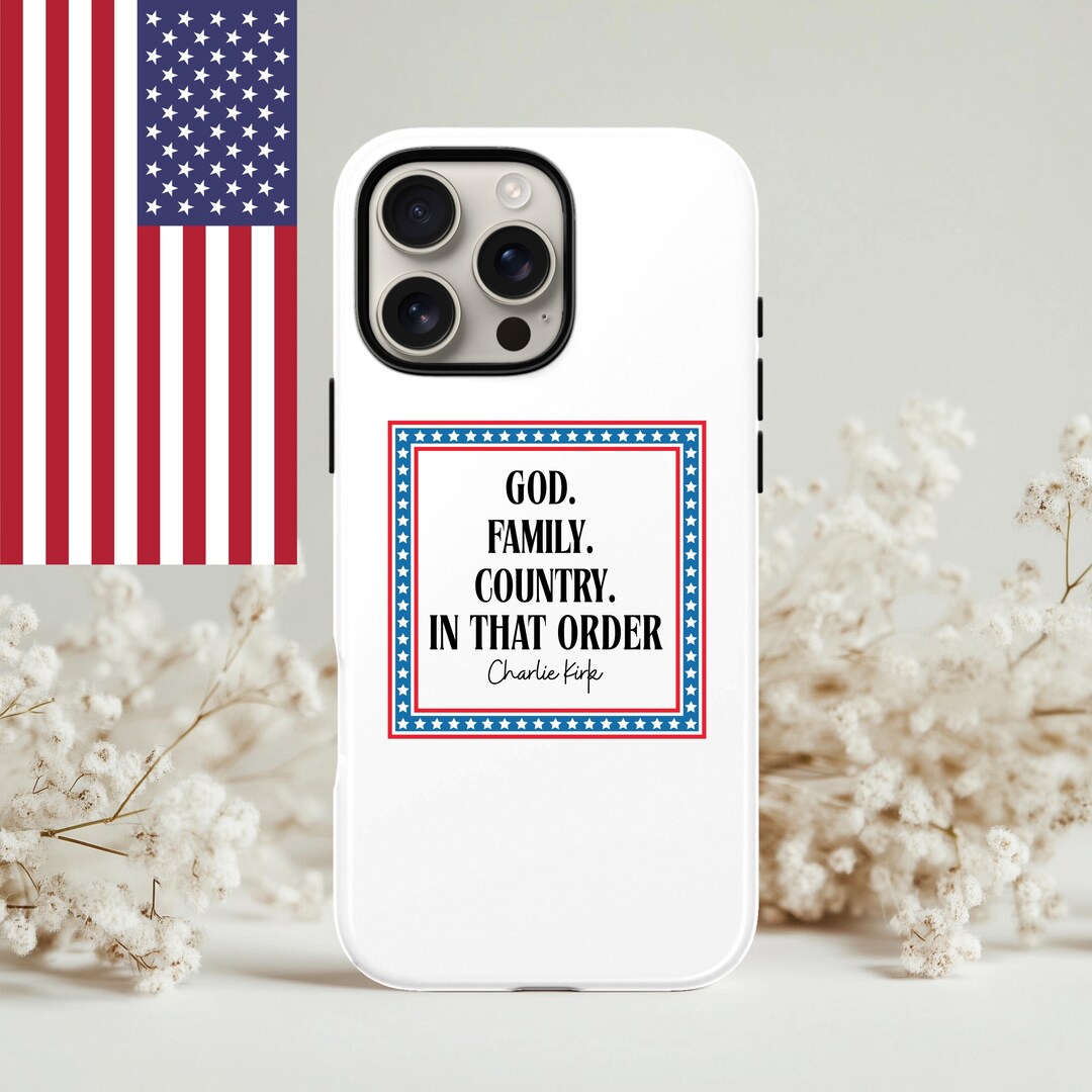 Freedom Phone Case Charlie Kirk Turning Point Phone Case for iPhone 17 ...