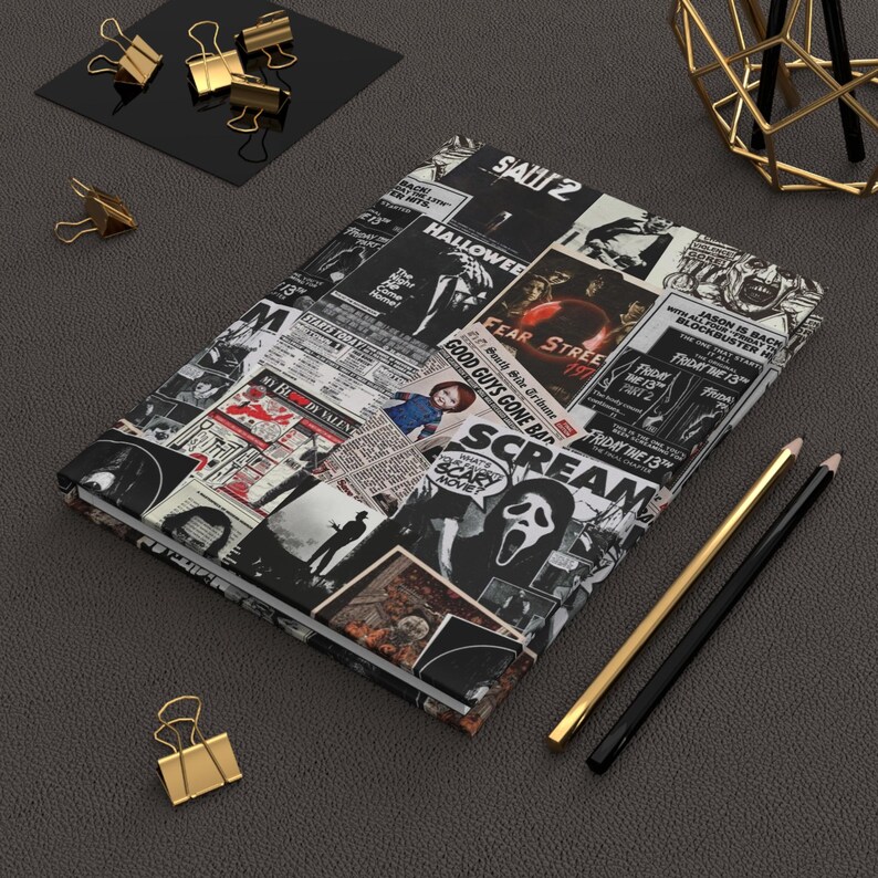 Horror Movie Enjoyer Journal Halloween Scary Scream Terrifier Journal ...