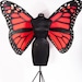 Large Red Monarch Wing - Etsy