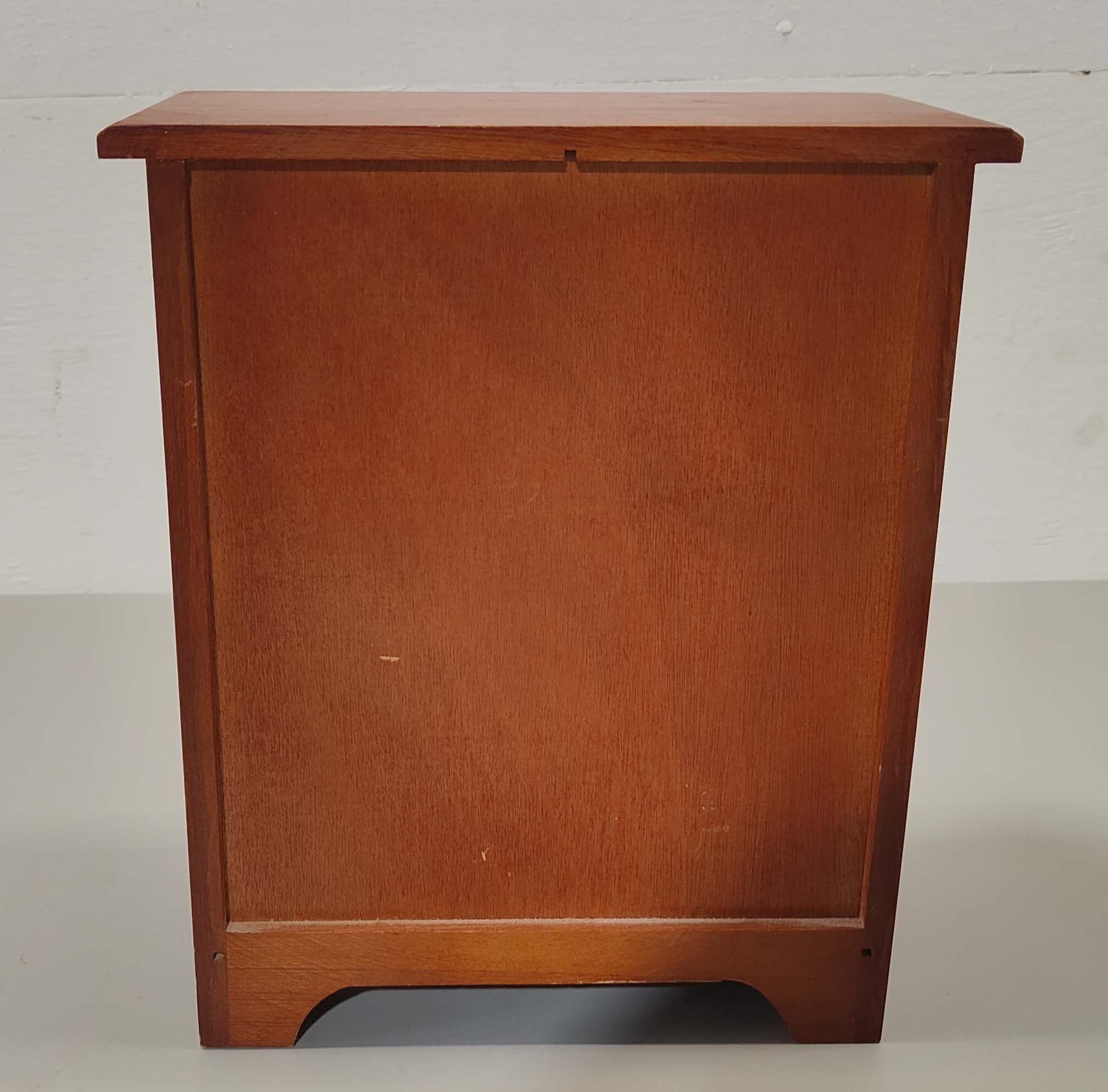 Vintage Mini Wardrobe Jewellery Box 26x28x14cm - Etsy