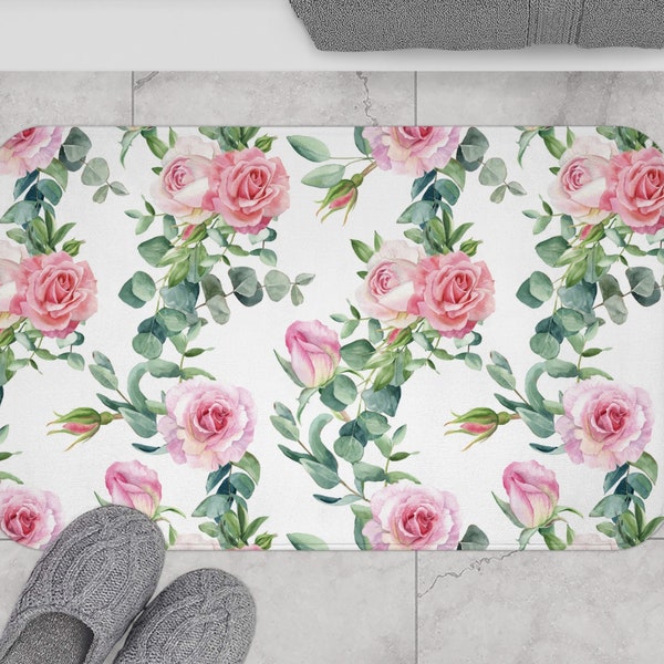 Rug With Roses - Etsy