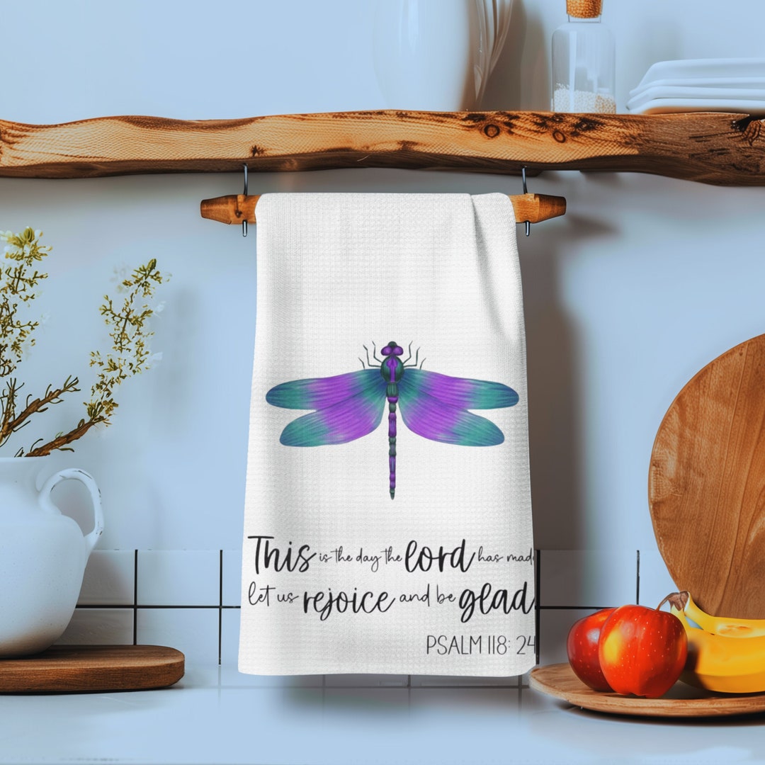 Christian Dragonflytea Towel This is the Day the Lord Has Made Faith ...