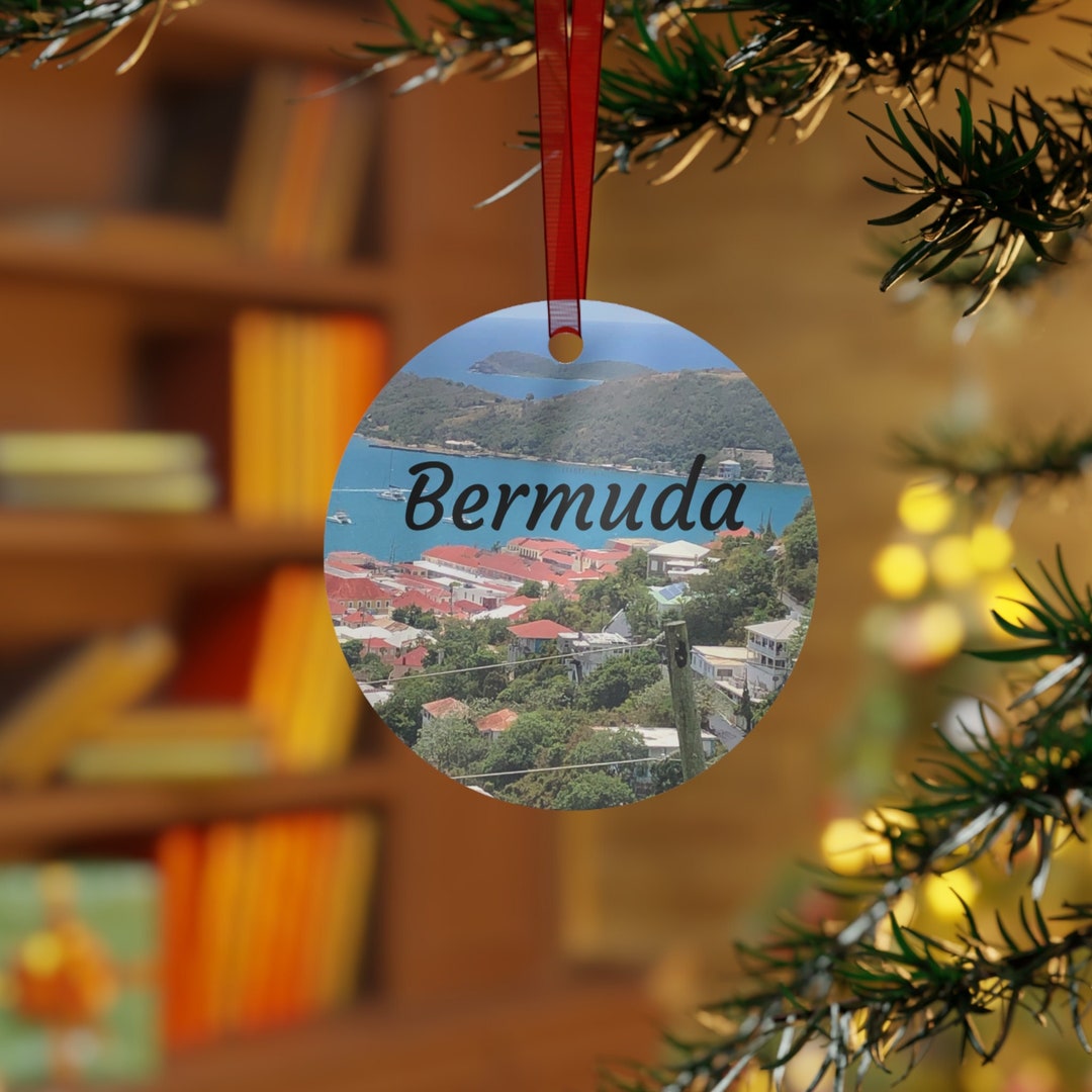 Bermuda Christmas Ornaments Travel Gifts Christmas Vacation Ornament ...