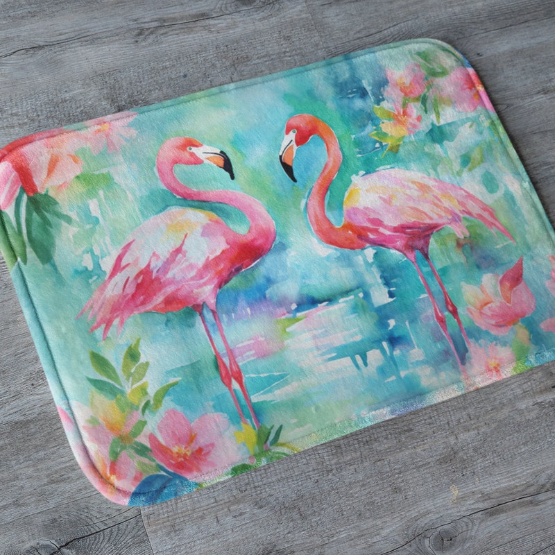 Flamingo Bathroom - Etsy