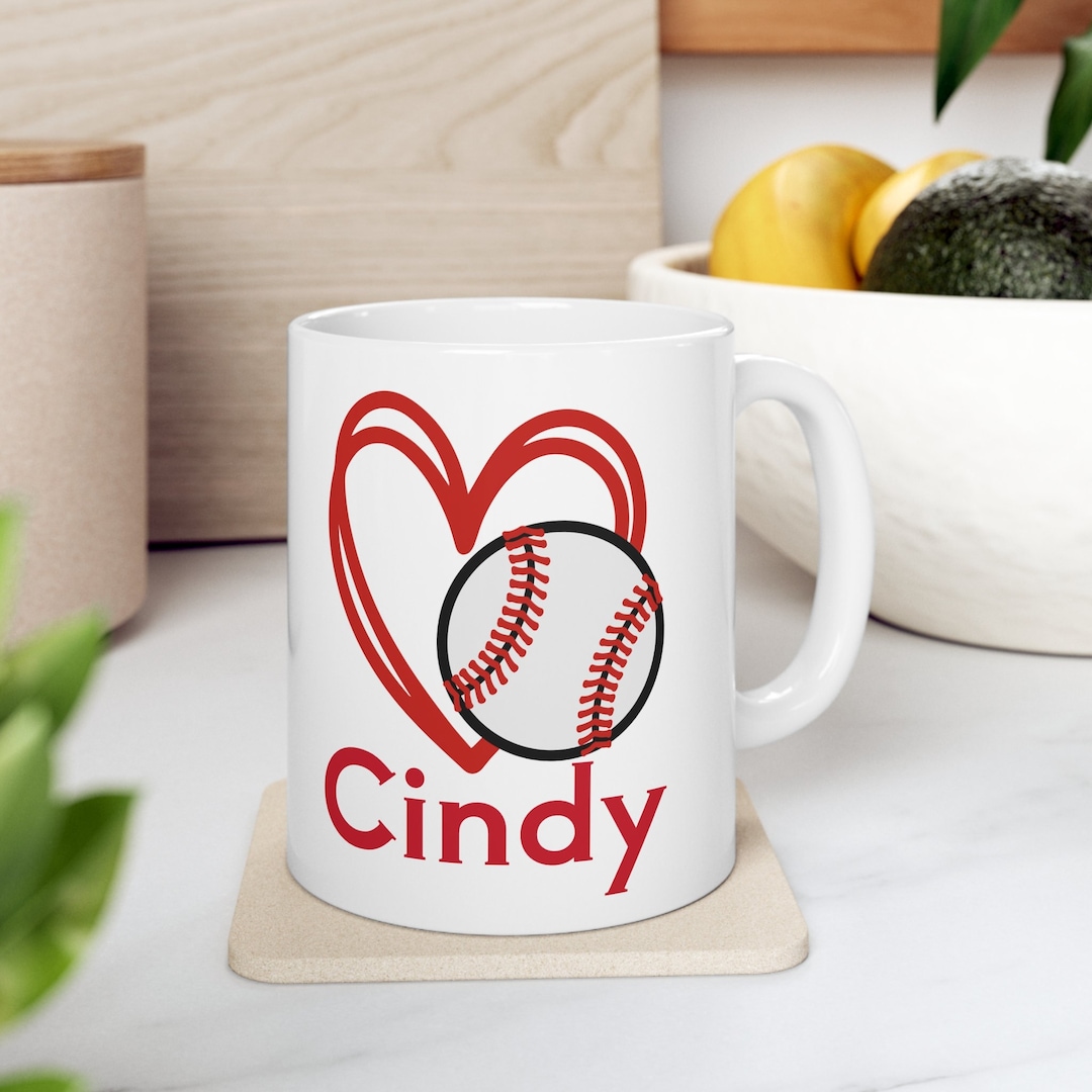 Personalized Name Softball Mug for Girls Team Softball Gifts for ...