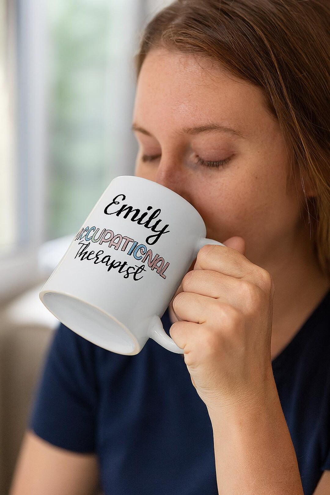 Personalized Occupational Therapist Mug: Custom OT Coffee Cup - Etsy