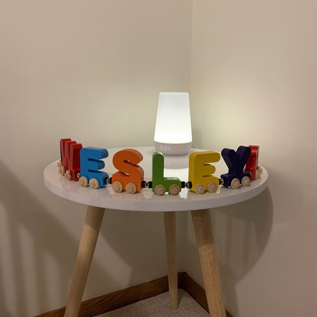 Create Your Own Train Using Letters in Vibrant Colors. - Etsy