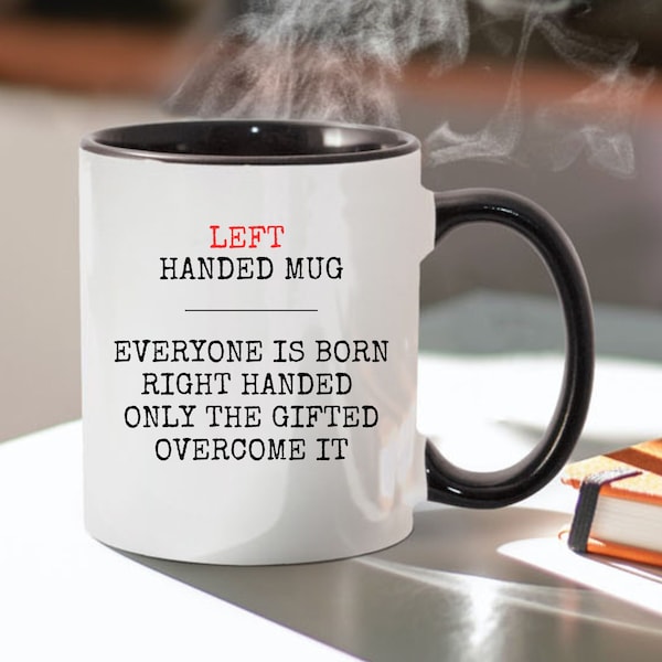 Left Handed Mug - Etsy