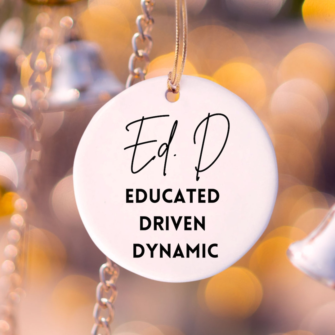 ED.D Graduation Gift EDD Edd Doctor of Education Her Him Women - Etsy