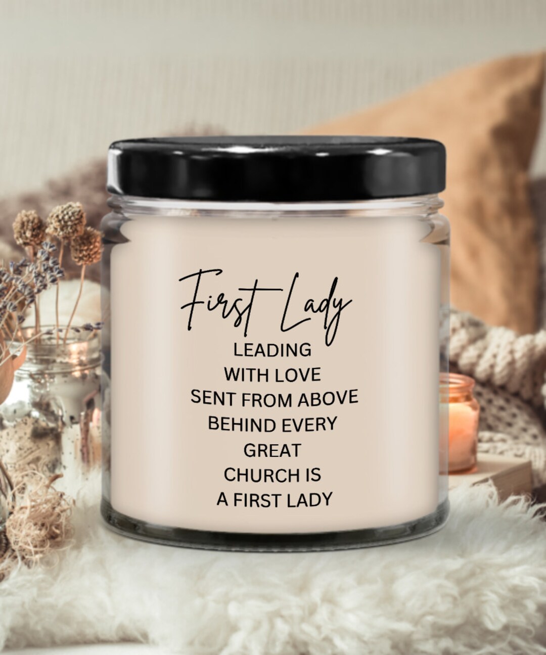 Pastor's Wife Vanilla Candle: First Lady Appreciation Gift - Etsy
