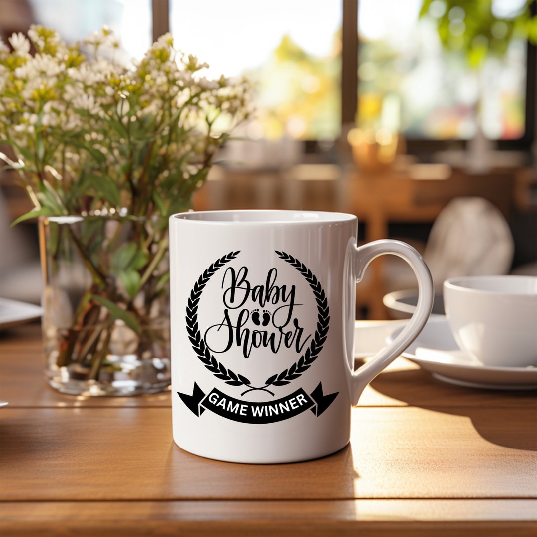 Baby Shower Game Winner Mug: Ceramic Prize Gift - Etsy