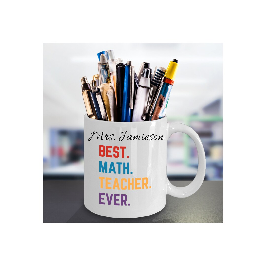 Math Teacher Gifts, Desk Gifts for Math Teacher, Best Math Teacher Gift ...