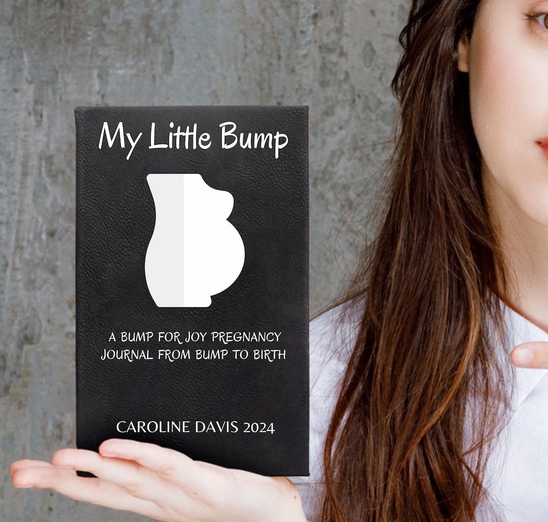 My Little Bump Pregnancy Journal for First Time Mom, Bump for Joy ...
