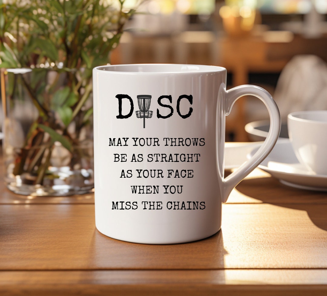 Disc Golf Gag Gift, Disc Golf Mug, Funny Disc Golf Gift Ideas Ultimate ...