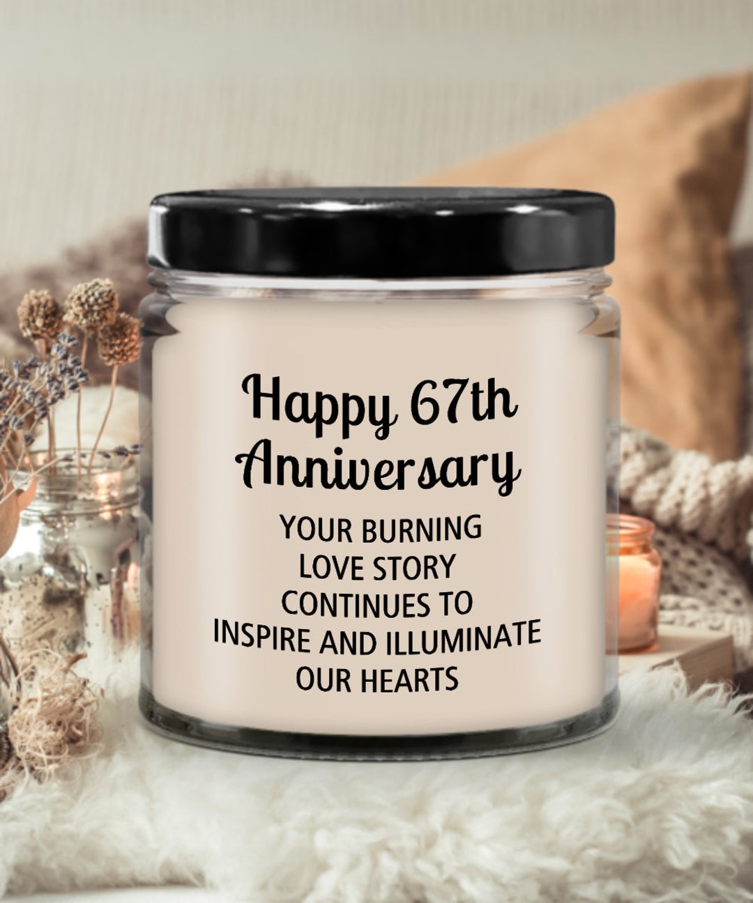 67th Wedding Anniversary Gifts for Him and Her, Husband and Wife ...