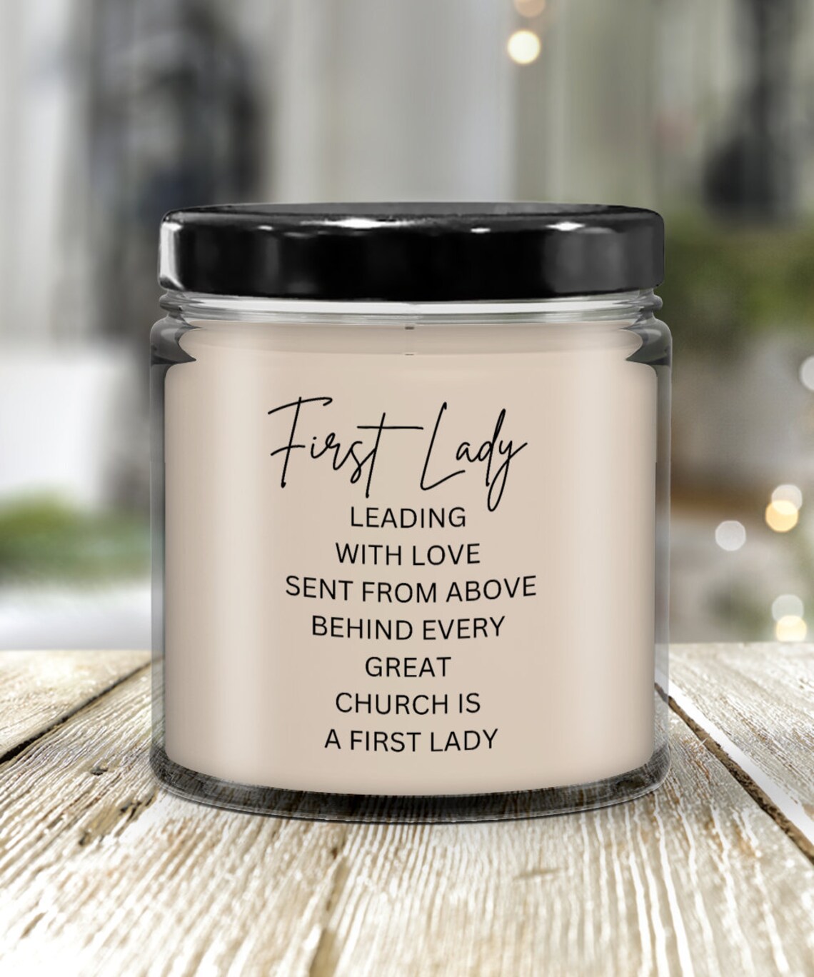 Pastor's Wife Vanilla Candle: First Lady Appreciation Gift - Etsy