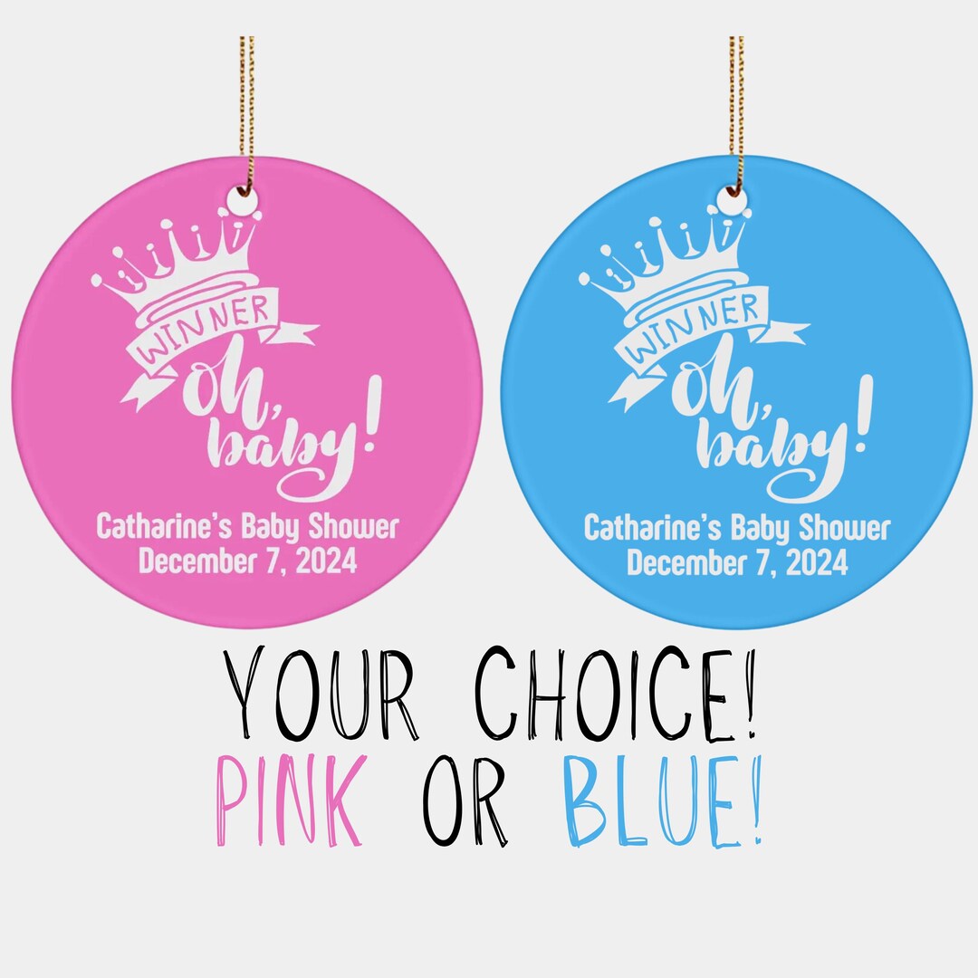 Custom Baby Shower Prizes for Game Winners Baby Shower Favors Prize for ...