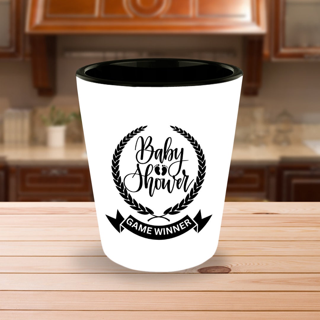 Baby Shower Prizes for Men, 1.5oz Shot Glass, Guys Dudes Males, Men's ...