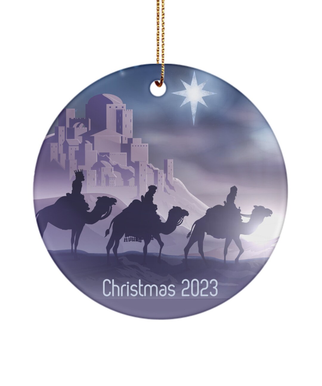 Gifts of the Magi Three Wise Men Ornament, Three Magi Keepsake Stocking ...