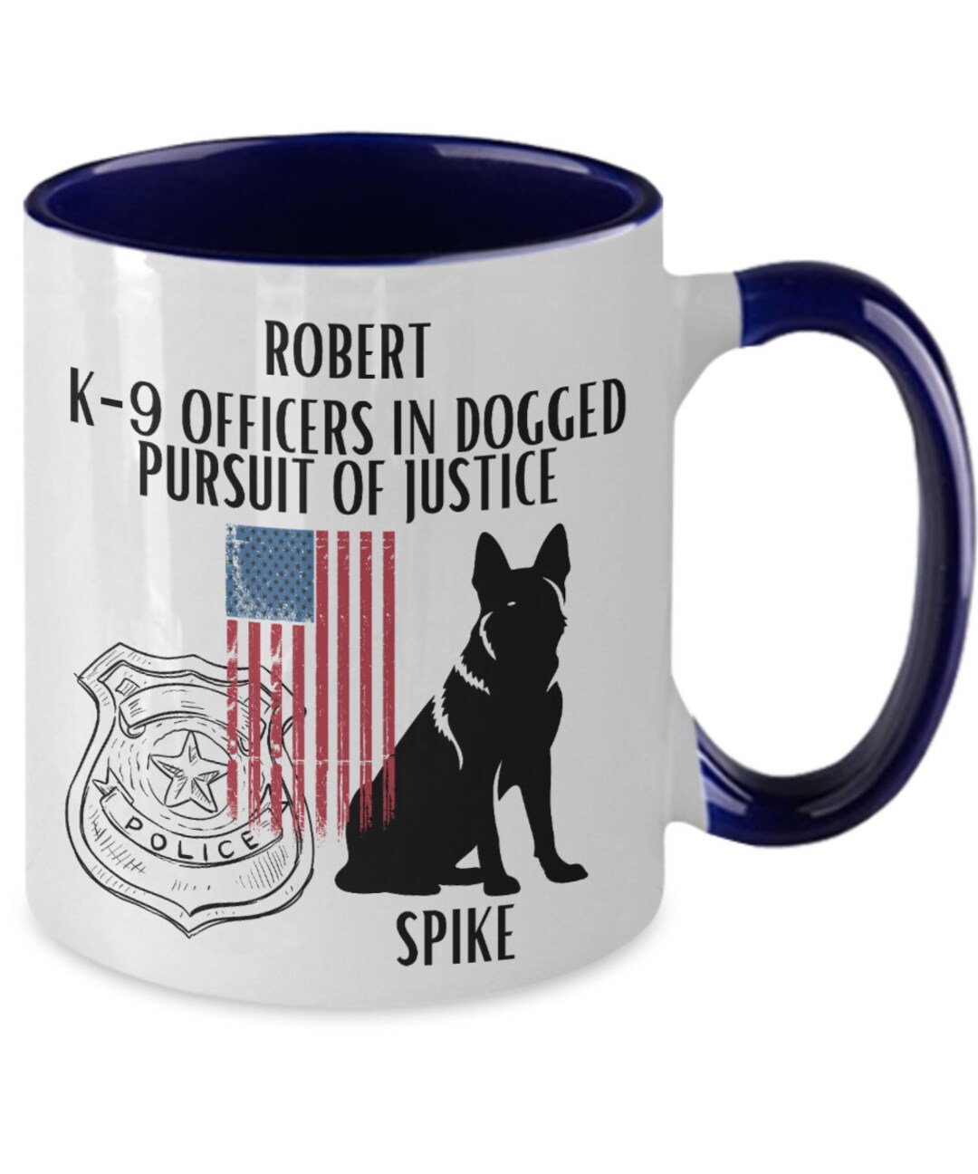 K9 Officer K-9 Team Canine Police Dog Unit Gifts, K9 Handler Gift ...