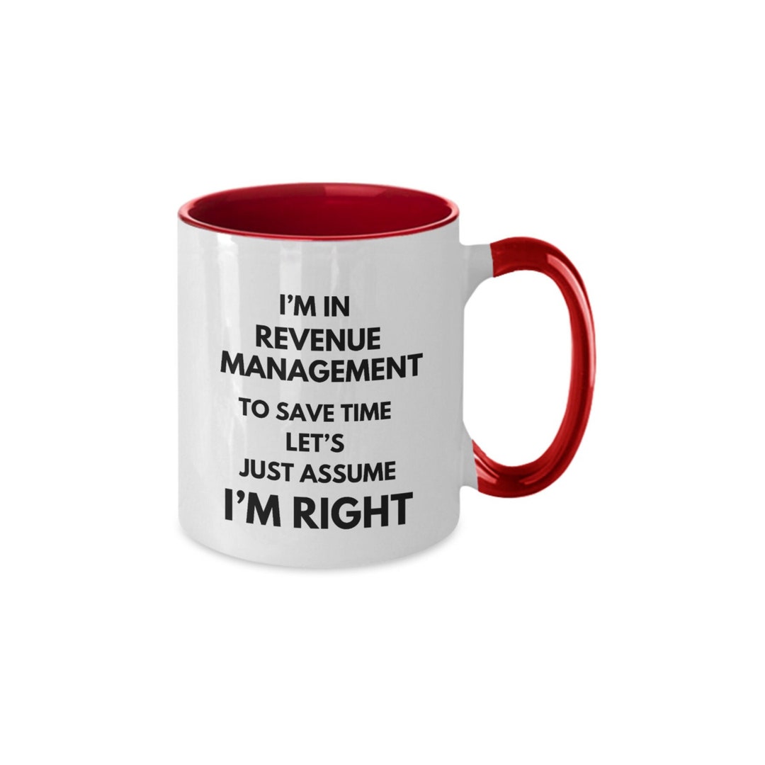 Revenue Management Gifts, Funny Mug Cup, Gifts Men Women, Revenue ...