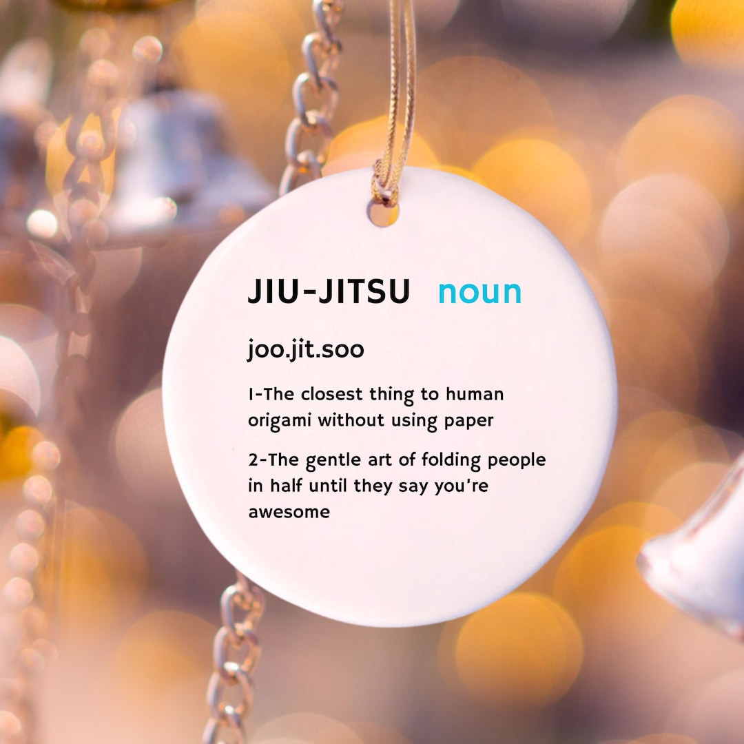 Jiu-jitsu Ornament, Jiu Jitsu Gifts for Kids 8-12, Funny Teacher ...