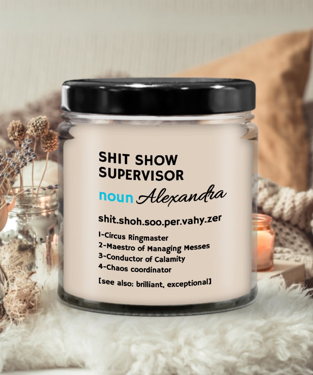 Accounts Receivable Gift Personalized Shit Show Supervisor Gift Team ...